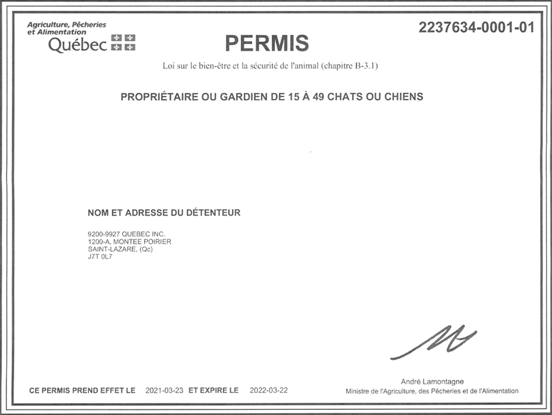 Garderie - GUIDES CANINS